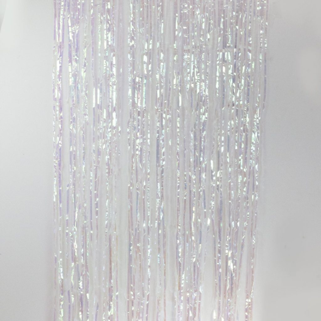 IRIDESCENT FOIL FRINGE CURTAIN - Pergamos