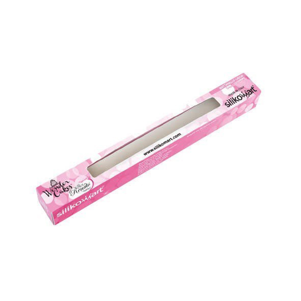 LARGE SMOOTH ROLLING PIN WHITE 400X47XH47MM - Pergamos