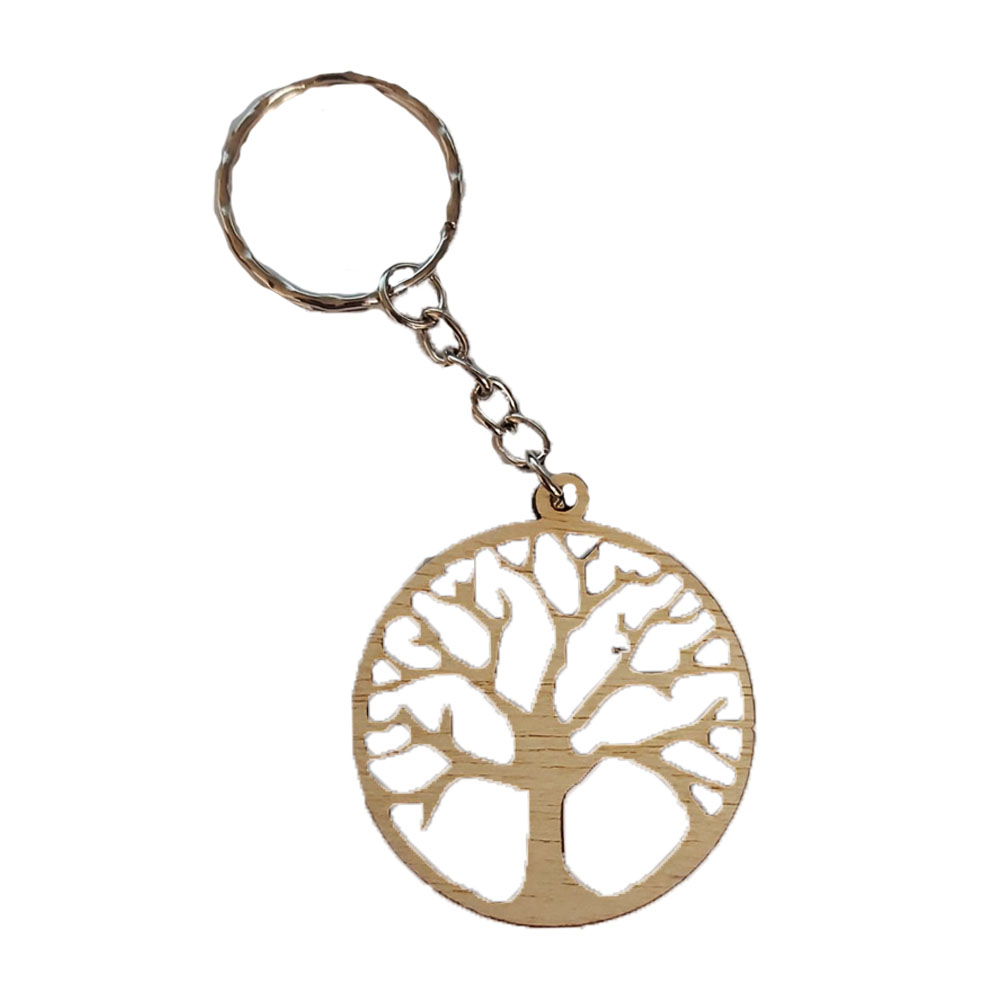 KEYRING TREE OF LIFE NATURAL - Pergamos