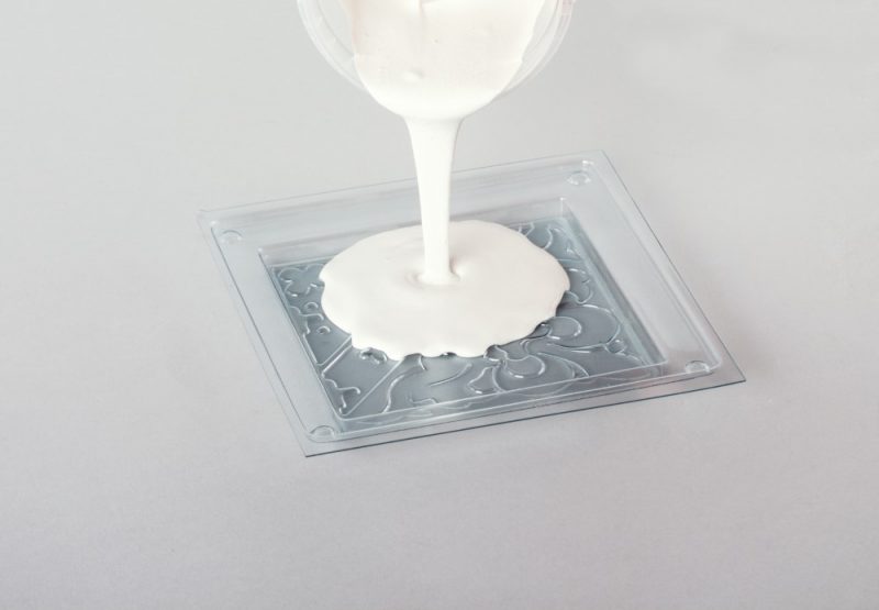 RELIEF CASTING PLATE 11X11CM - Pergamos