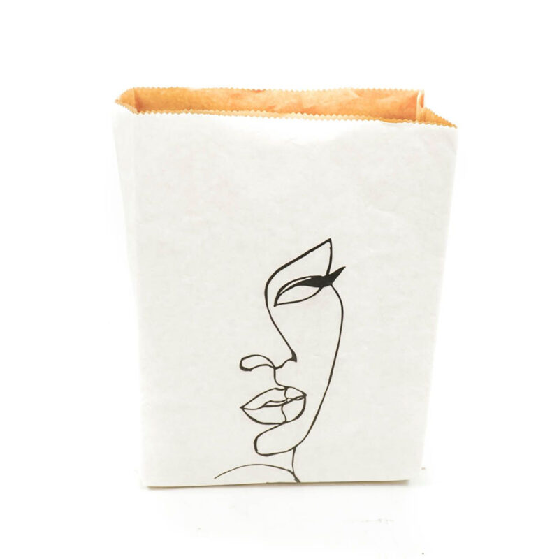 PAPER BAG FACE 28X10X45CM - Pergamos