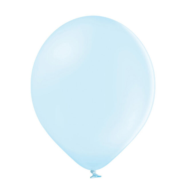LATEX BALLON PASTEL ICE BLUE 28CM 100PCS - Pergamos