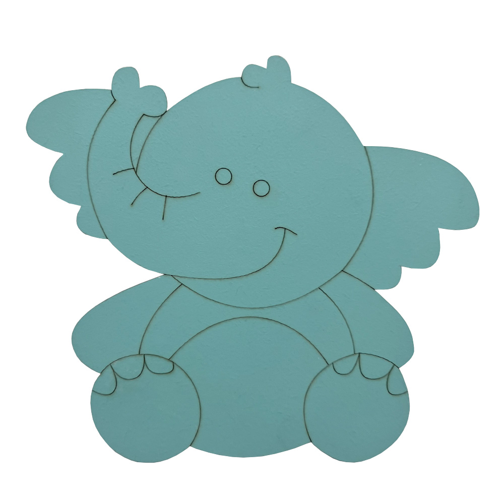 WOODEN ELEPHANT VERAMAN - Pergamos