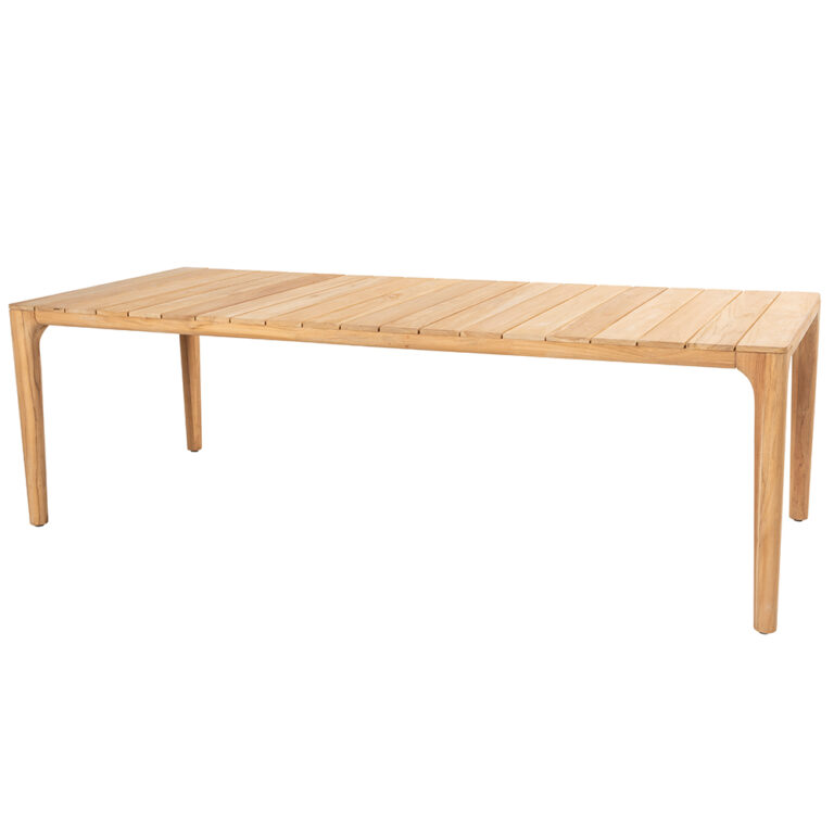 LIAM DINING TABLE NATURAL TEAK 240X100X75CM - Pergamos