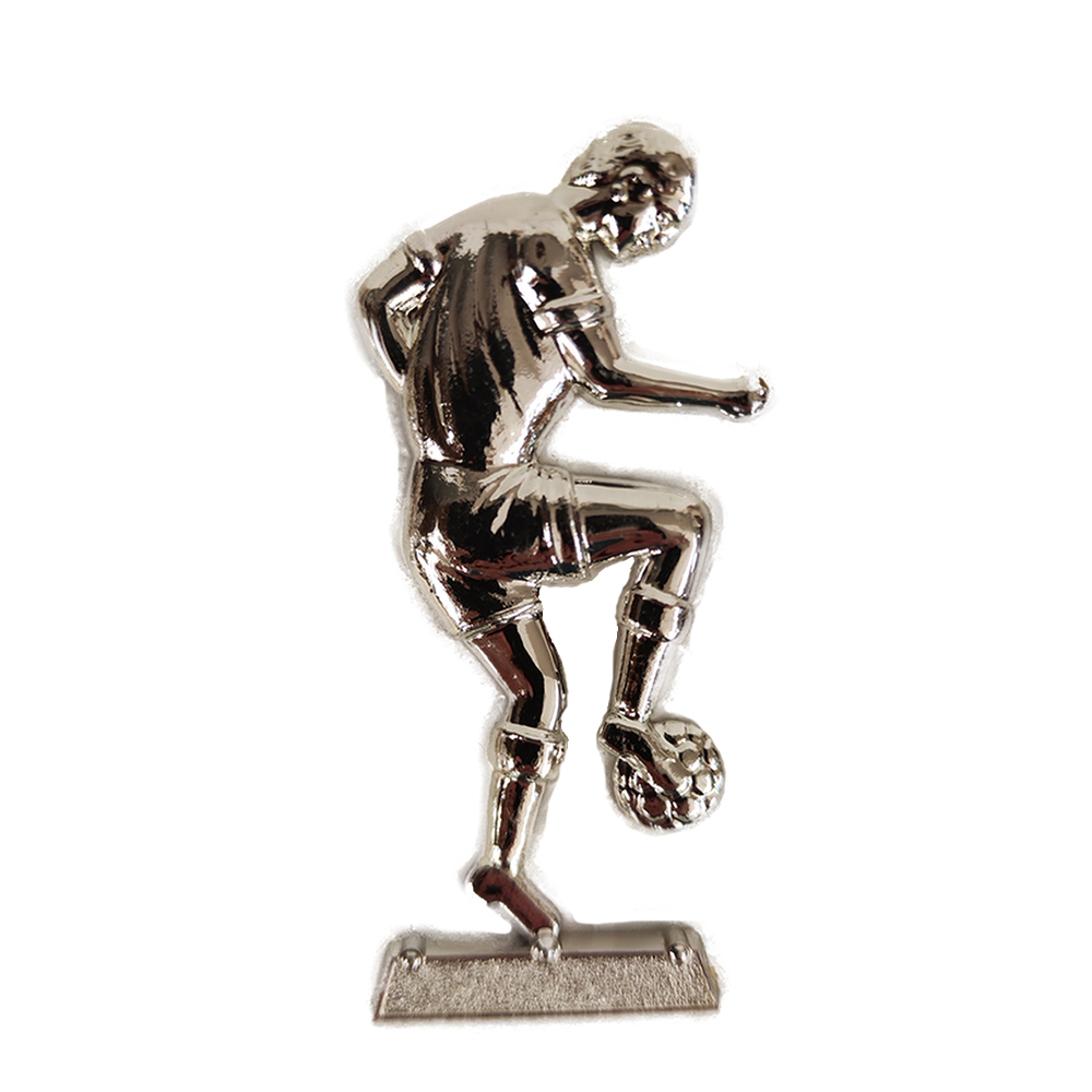 FOOTBALLER SILVER 75MM - Pergamos