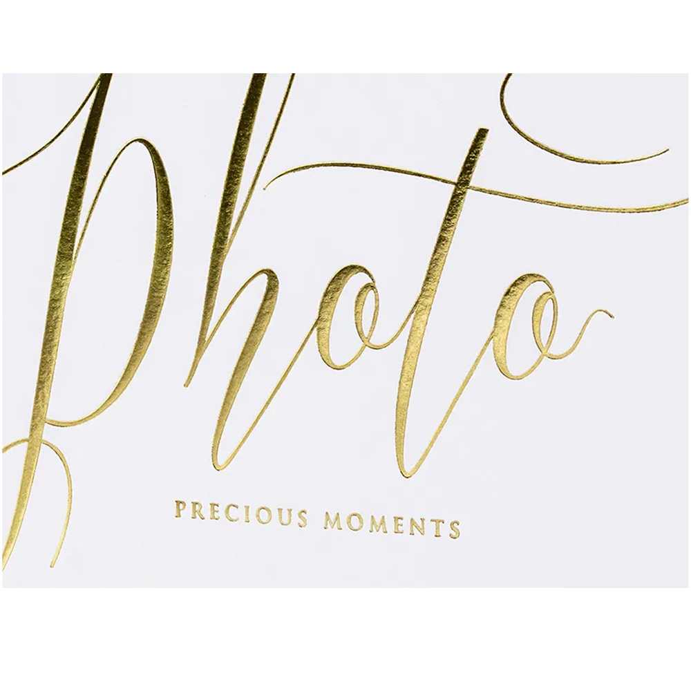 PHOTO ALBUM PRECIOUS MOMENTS WHITE 22PAGES 20X24.5CM - Pergamos