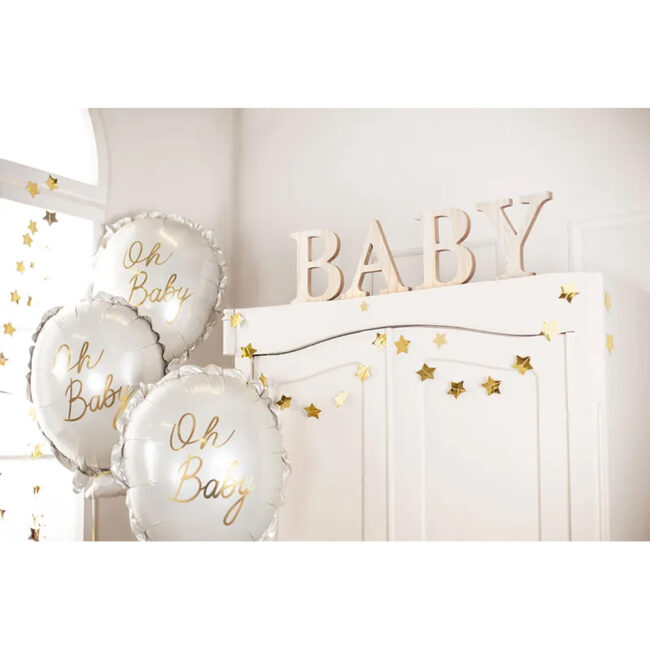 FOIL BALLOON OH BABY 53X69CM - Pergamos