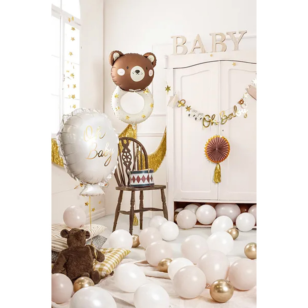 FOIL BALLOON TEDDY RATTLE 61X88CM - Pergamos
