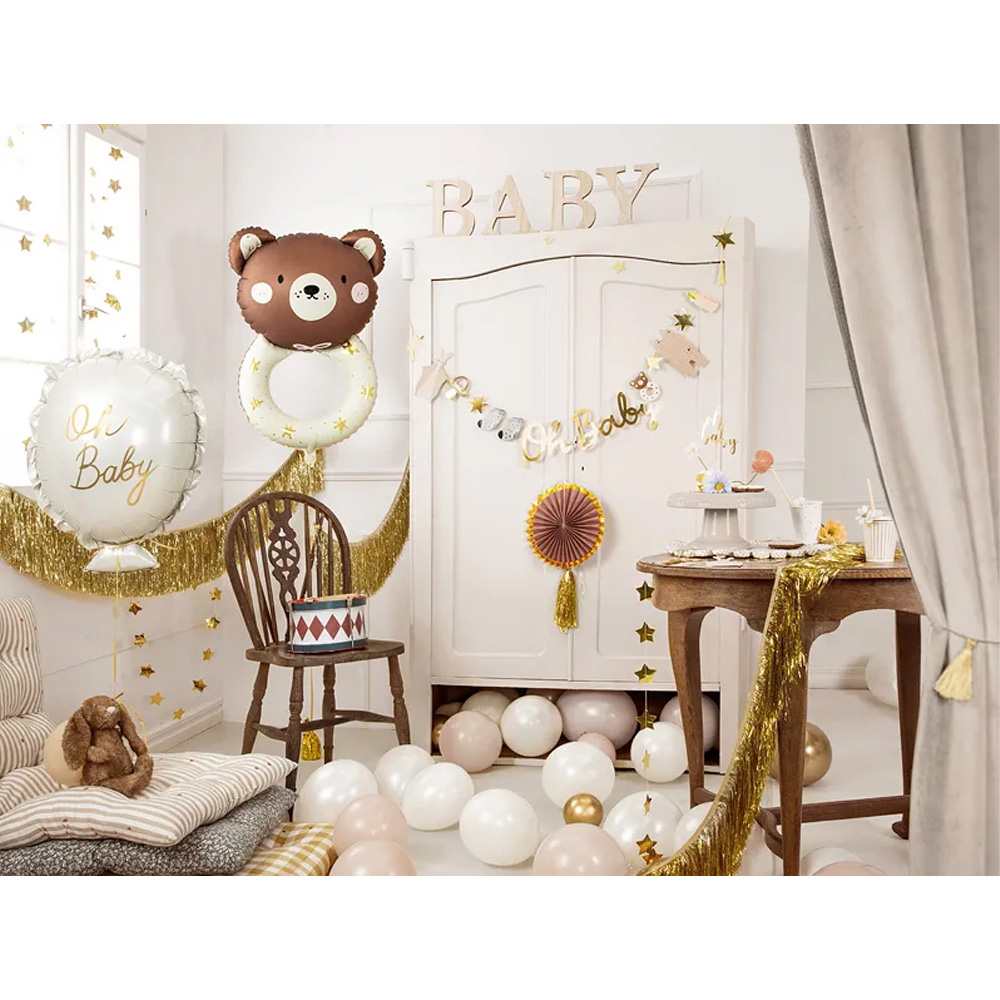 FOIL BALLOON TEDDY RATTLE 61X88CM - Pergamos