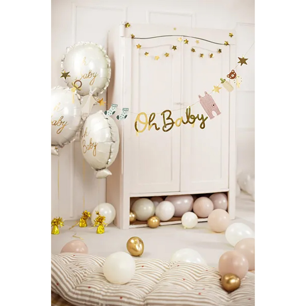 FOIL BALLOON OH BABY 53X69CM - Pergamos