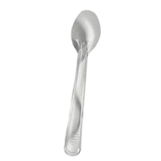 ICE CREAM SPOON REUSABLE CLEAR 11CM 1000PCS - Pergamos